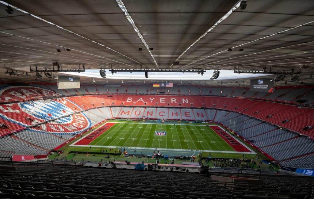 Die Terminsuche läuft bereits: Die NFL will 2023 zurück nach München kommen