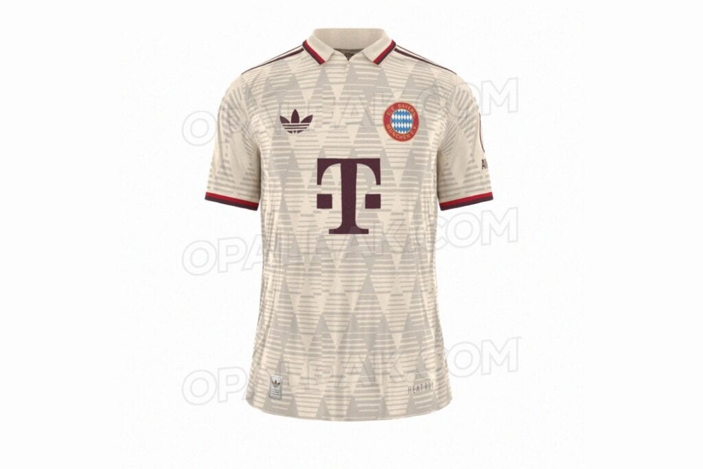 Leak enthüllt: So sieht das neue Ausweich-Trikot des FC Bayern aus